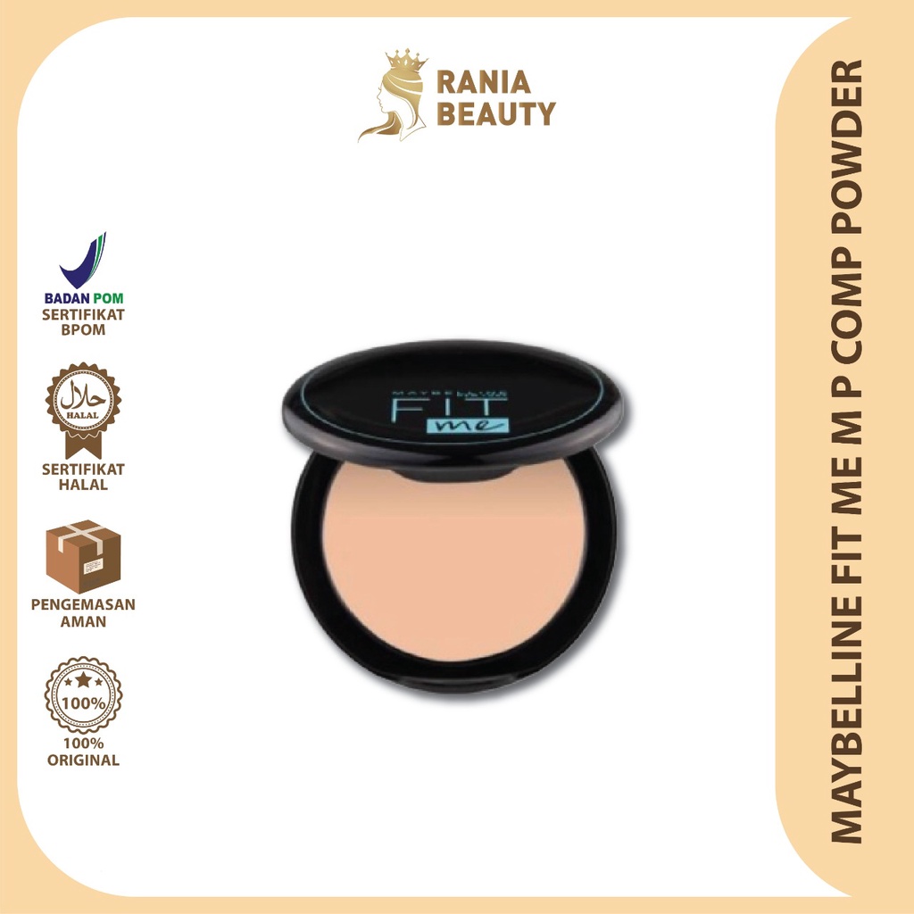 Jual Maybelline Fit Me Matte Poreless Compact Powder | Rania Beauty ...