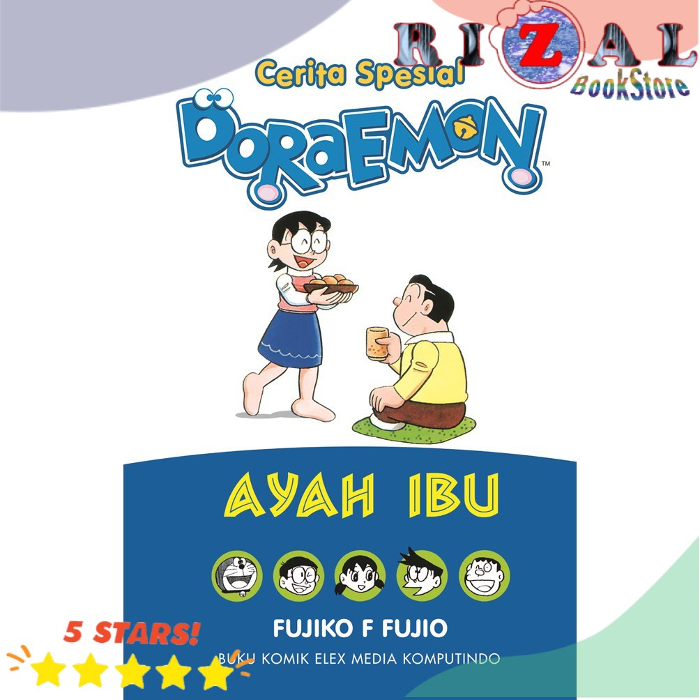 Jual KOMIK Cerita Spesial Doraemon : Ayah - Ibu (Cetul) | Shopee Indonesia