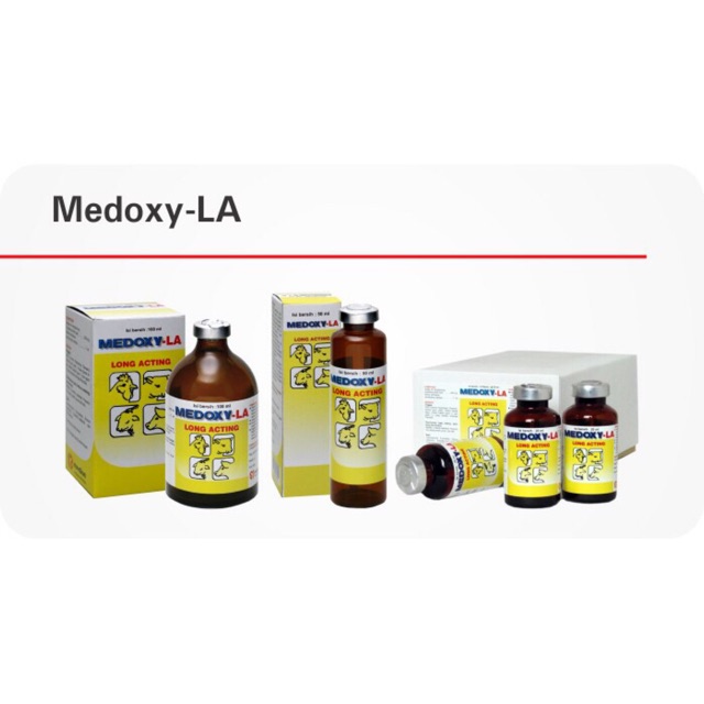 Jual Medion / Medoxy LA 20 ml / obat suntik yang mengandung ...