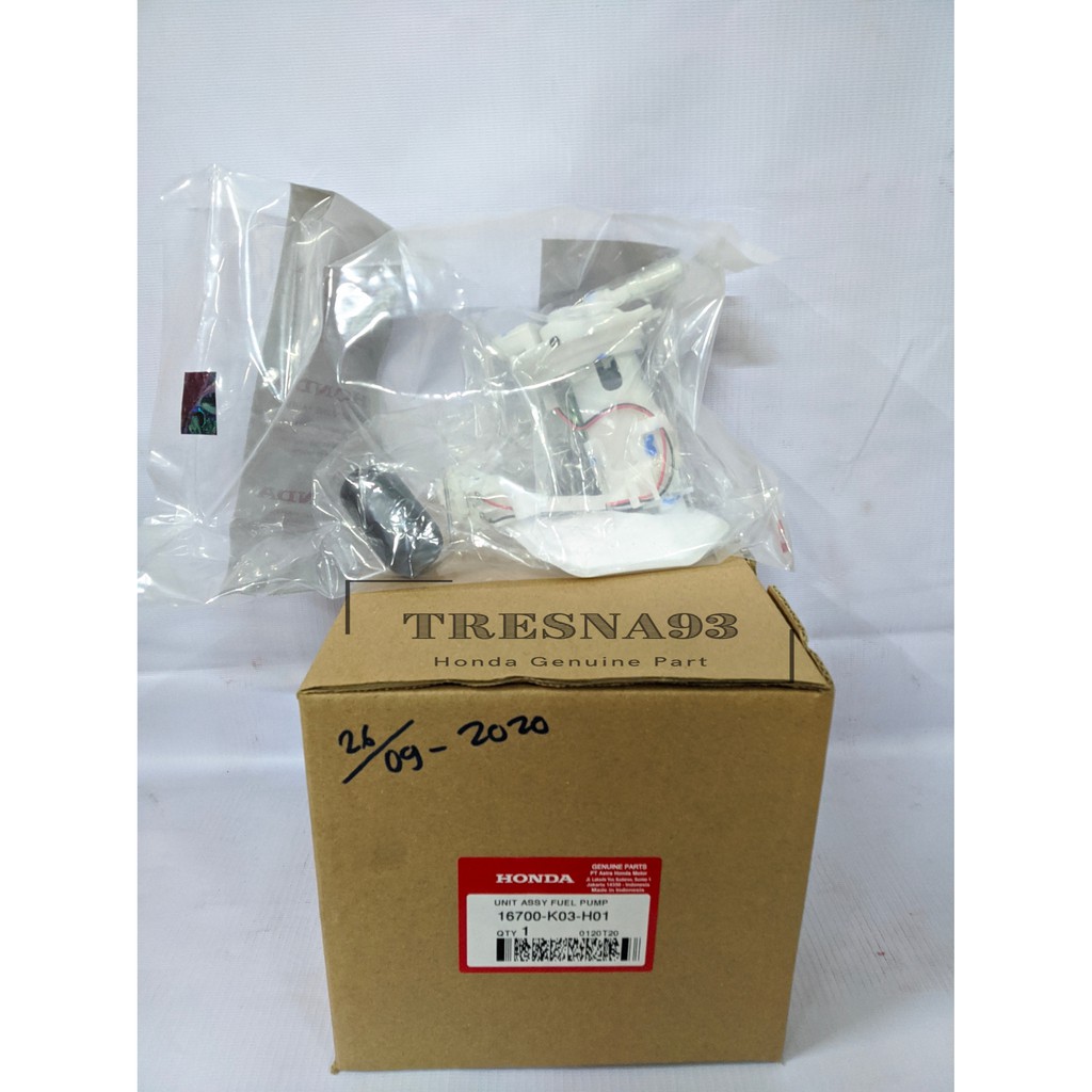 Jual 16700-K03-H01 POMPA BENSIN ORIGINAL REVO FI & SUPRA X 125 FI ...