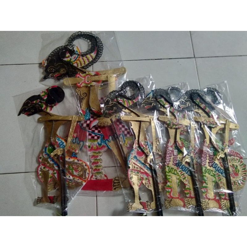 Jual wayang pandawa lima arjuna putadewa nakula sadewa werkudara dari ...