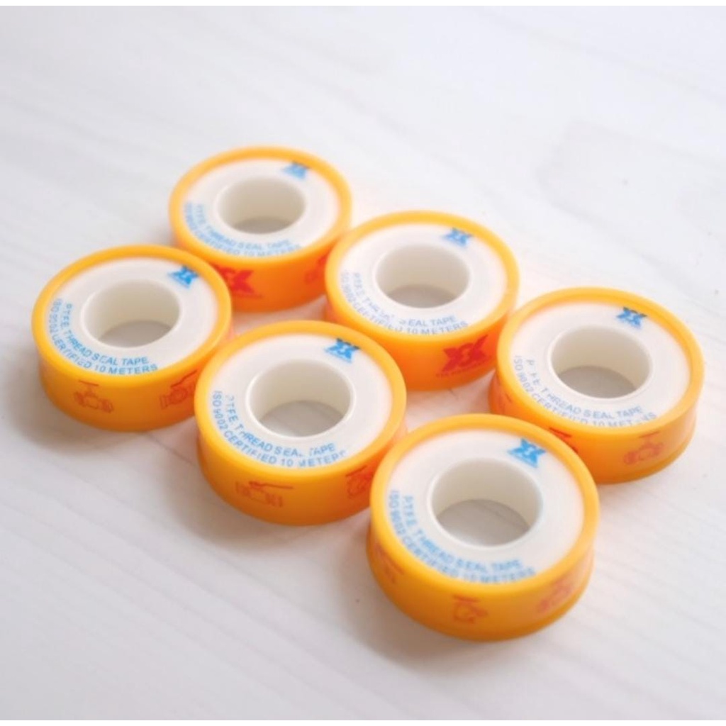 Jual Seal Tape Kuning YSK 12mm / Isolasi Air / Selotip Pipa Keran Air ...