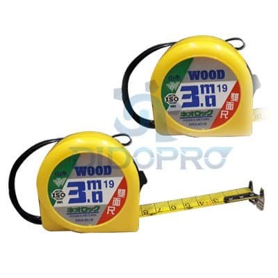 Jual BOOM SALE Meteran /Roll Meter 2 sisi Merk Wood 3 meter | Shopee ...