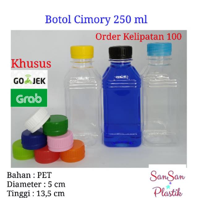 Jual Botol Cimory 250 ml @908 isi 100 botol / botol cimory 250ml @908 ...
