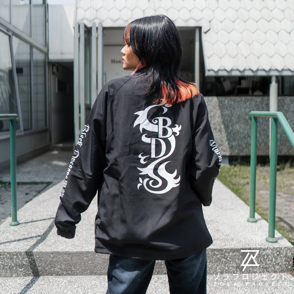 Jual Zola Project Jacket Coach Anime Tokyo Revengers Black Dragon Gang ...