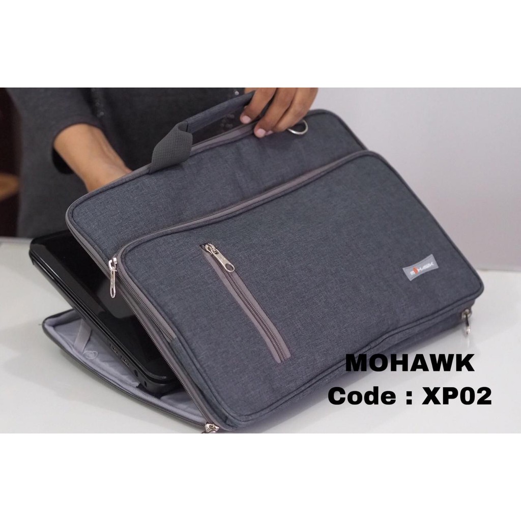 Jual Tas laptop/ case laptop selempang Laptop MOHAWK code XP02 size 12 ...