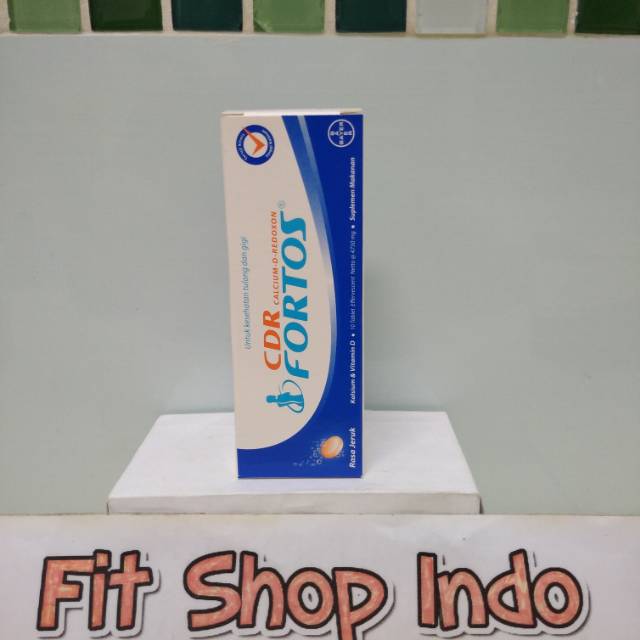 Jual CDR fortos rasa jeruk isi 10 tablet | Shopee Indonesia