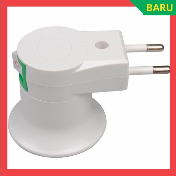 Jual Fitting Colok Fitting Lampu Tidur + Saklar (Universal) | Shopee ...