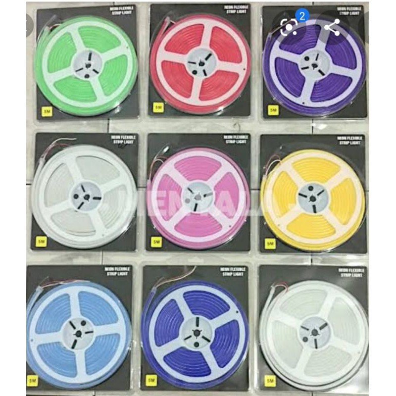 Jual NEON FLEX DC 5 METER MERK MYVO / EMICO / PIOLINE READY STOCK ...
