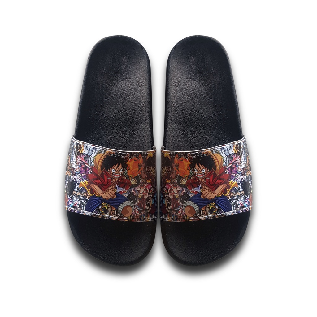 Jual Sandal Slop/Slide Anak Anime Luffi Topy Jerami | Shopee Indonesia