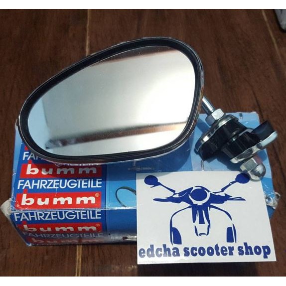 Jual Spion Jepit Bumm model kaca kecil untuk Vespa Smallframe DLL ...