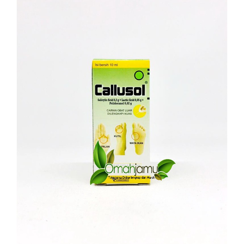 Jual CALLUSOL. OBAT MATA IKAN-KUTIL-KAPALAN | Shopee Indonesia