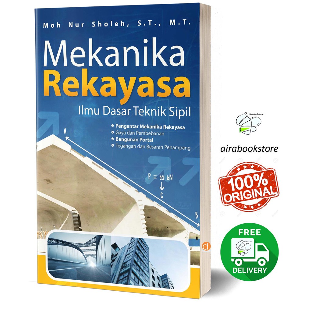 Jual Buku Mekanika Rekayasa Ilmu Dasar Teknik Sipil - DP03370A ORIGINAL ...