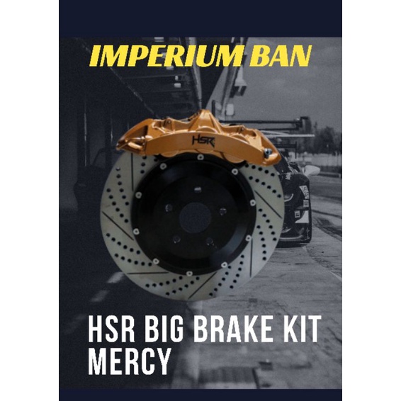 Jual BBK Big Brake Kit HSR Mercy 6 Piston 380 x 34 Gratis Pemasangan ...