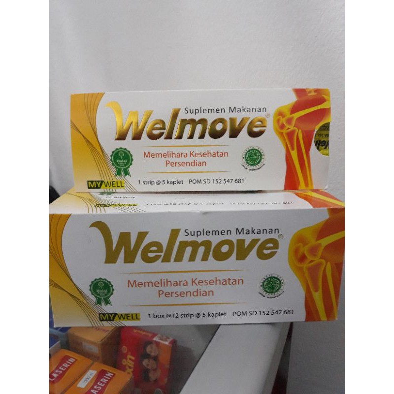 Jual WELMOVE OBAT SENDI 1 strip isi 5 Tablet | Shopee Indonesia