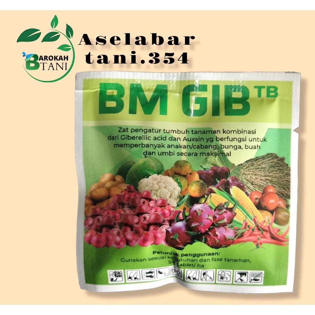 Jual ZPT Booster Tanaman BM GIB Isi 5 gr | Shopee Indonesia