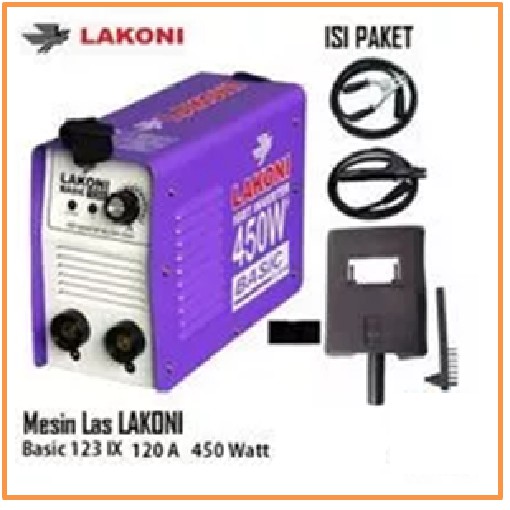 Jual Mesin Las Listrik Travo Las Inventer Welder 450 Watt LAKONI Basic | Shopee Indonesia