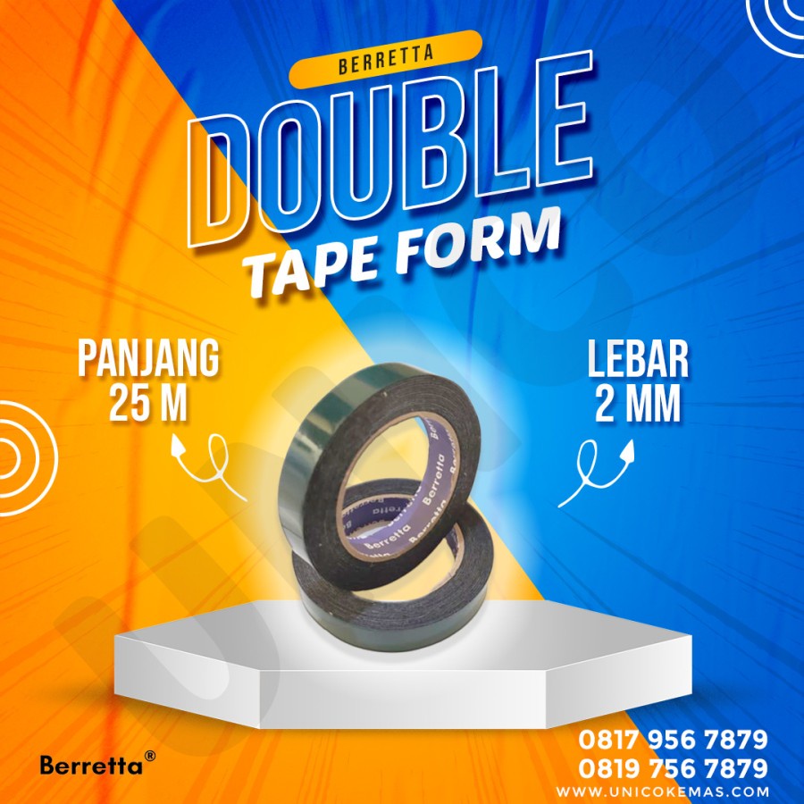 Jual [ 108 PCS ] DOUBLE TAPE FOAM 22MM X 5 METER | Shopee Indonesia