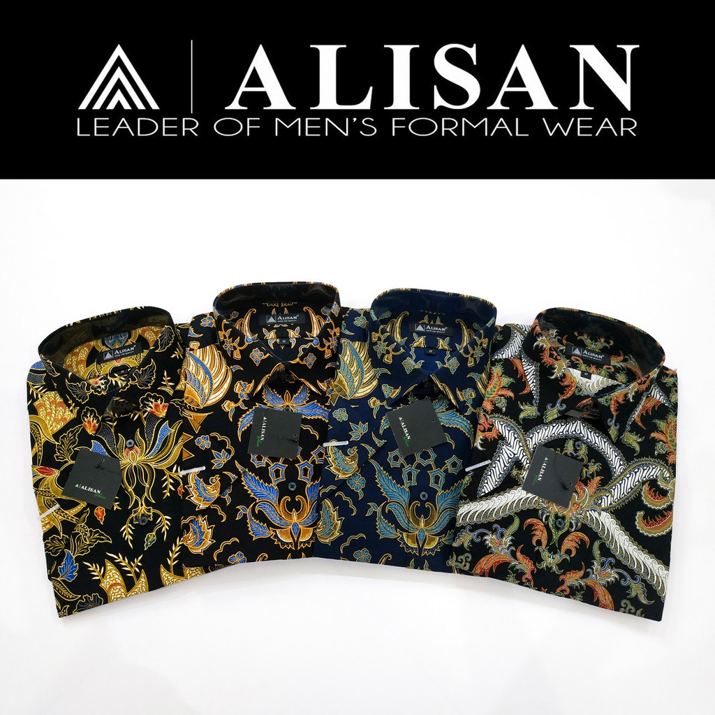 Jual Kemeja ALISAN Batik Regular Lengan PENDEK ( SIZE 17 / XXXL ...