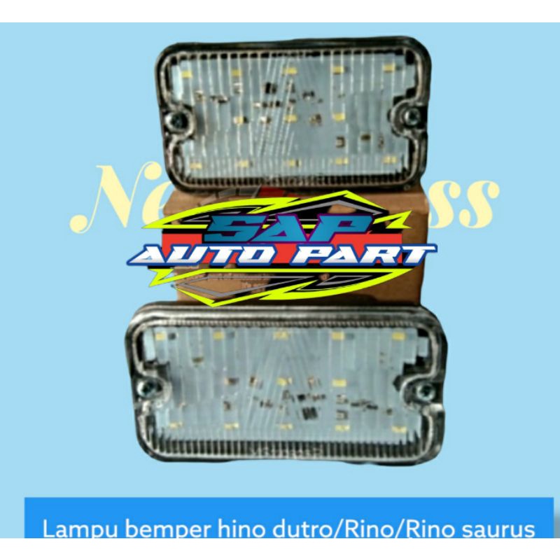 Jual LAMPU BEMPER RINO 115PS/RINO SAURUS 110ST/125HT/HINO DUTRO/HINO ...