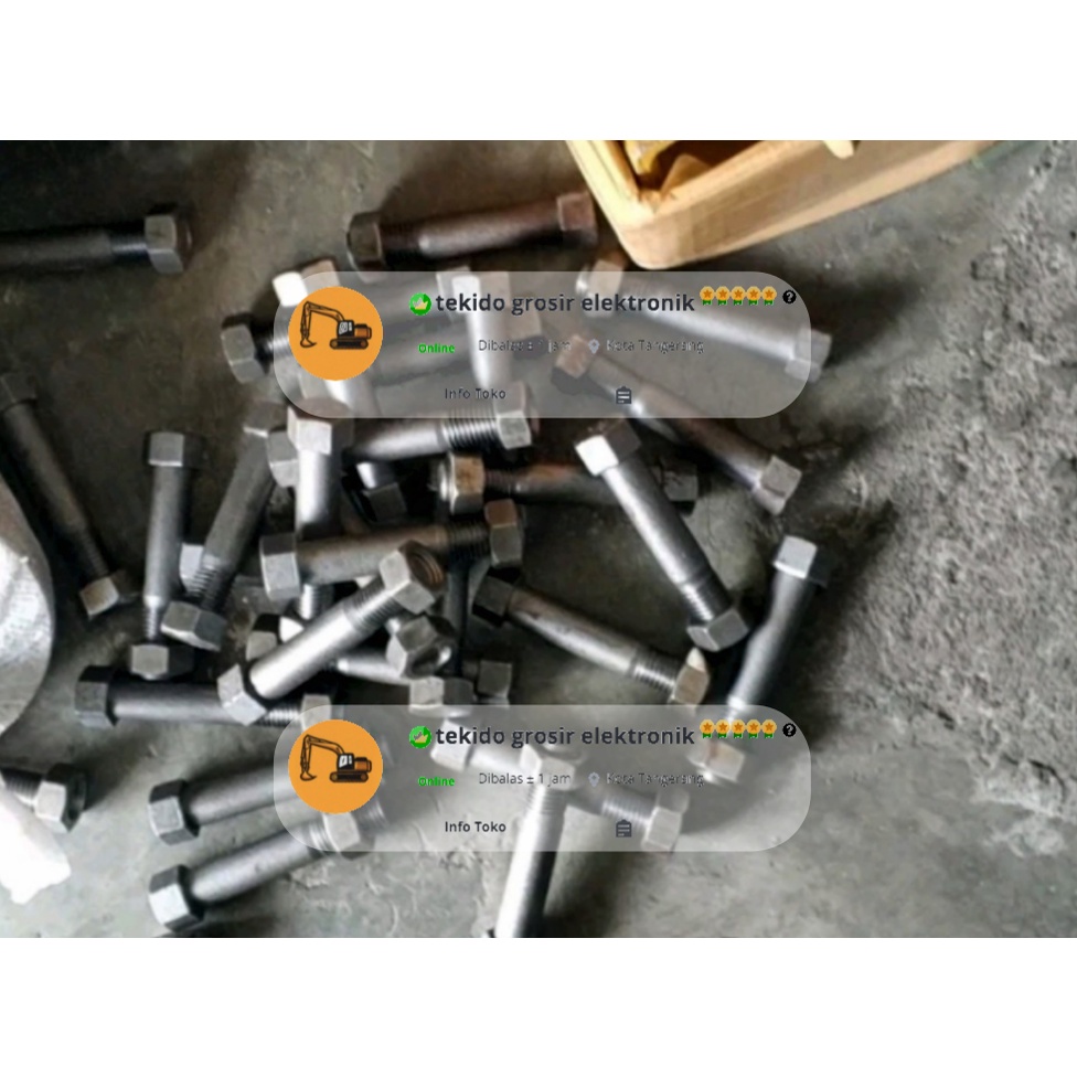 Jual Baut Kuku Bucket SK200 SK200 KOBELCO | Shopee Indonesia