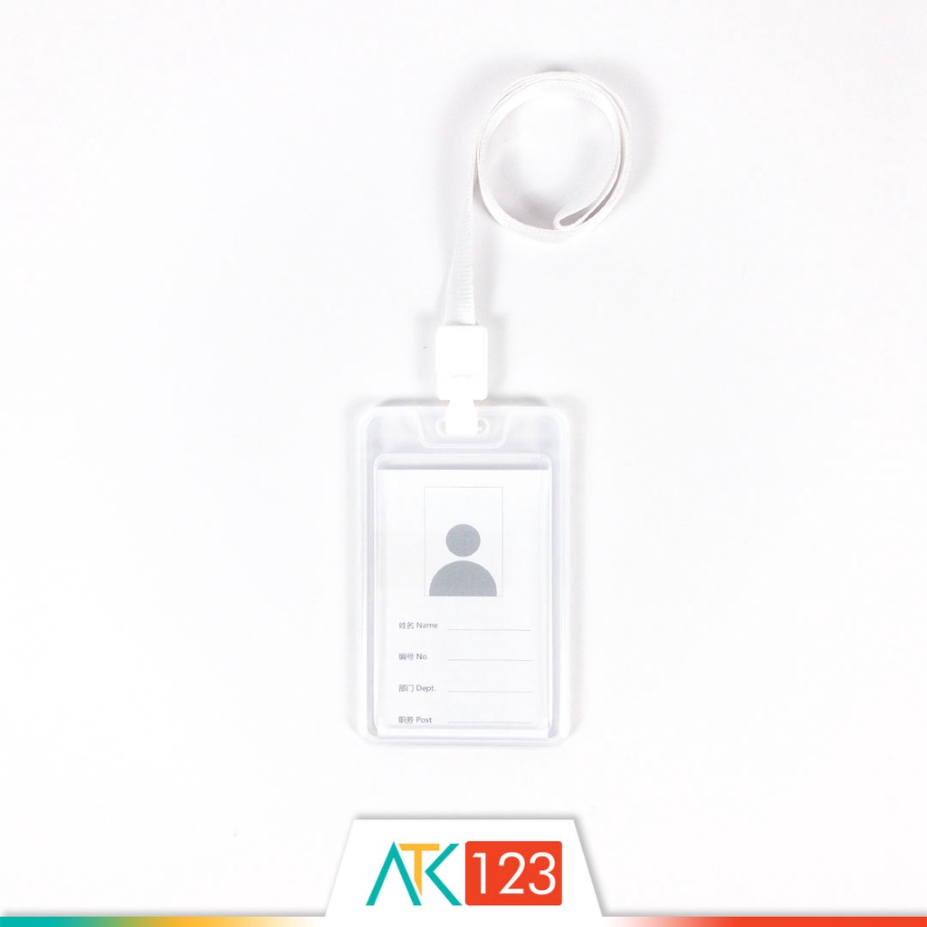 Jual Gantungan Kartu Nama / Tanda Pengenal / Identitas / ID Card Holder ...