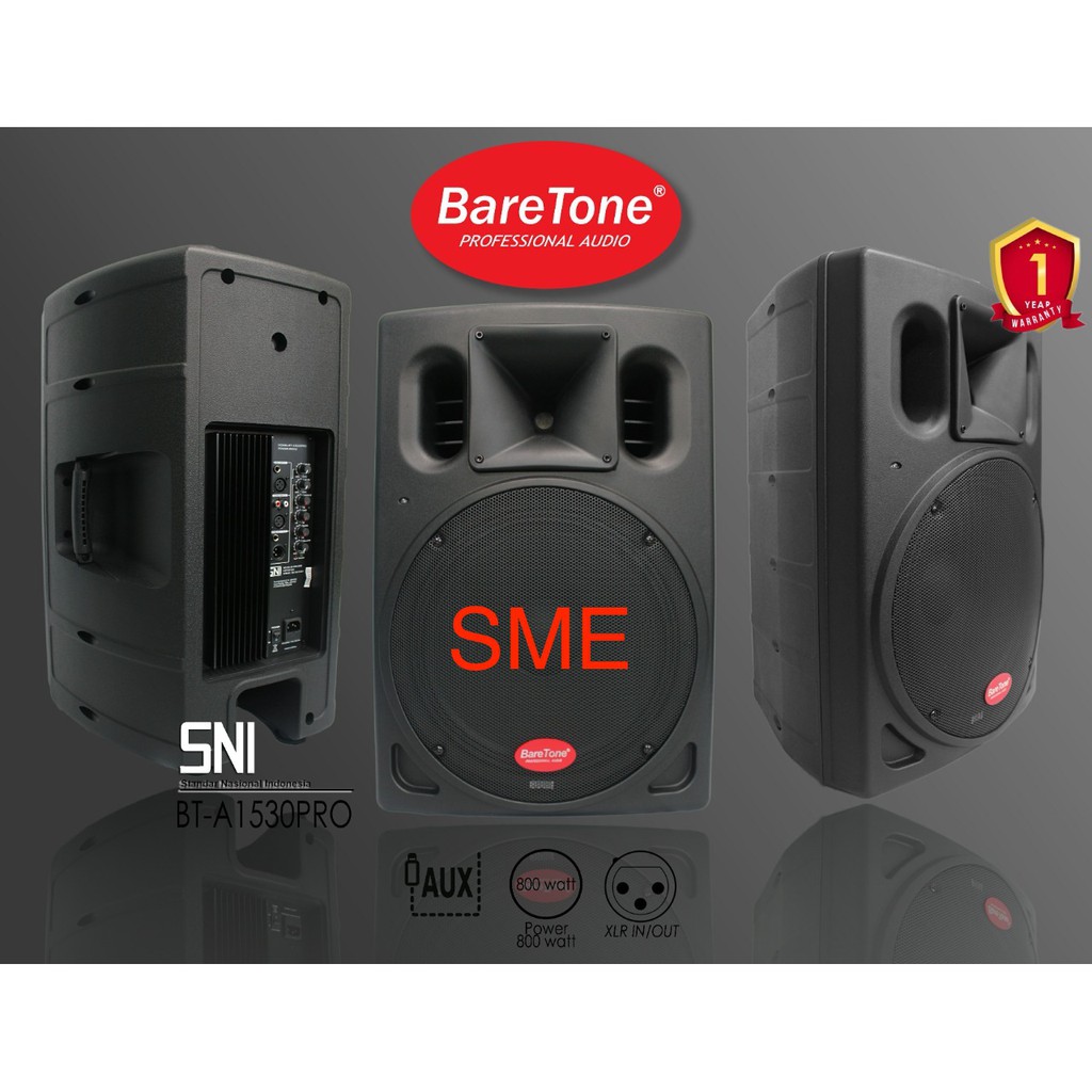 Jual Speaker Passive BARETONE BT-A 1530W 15 Inch - Harga 1 pcs | Shopee ...