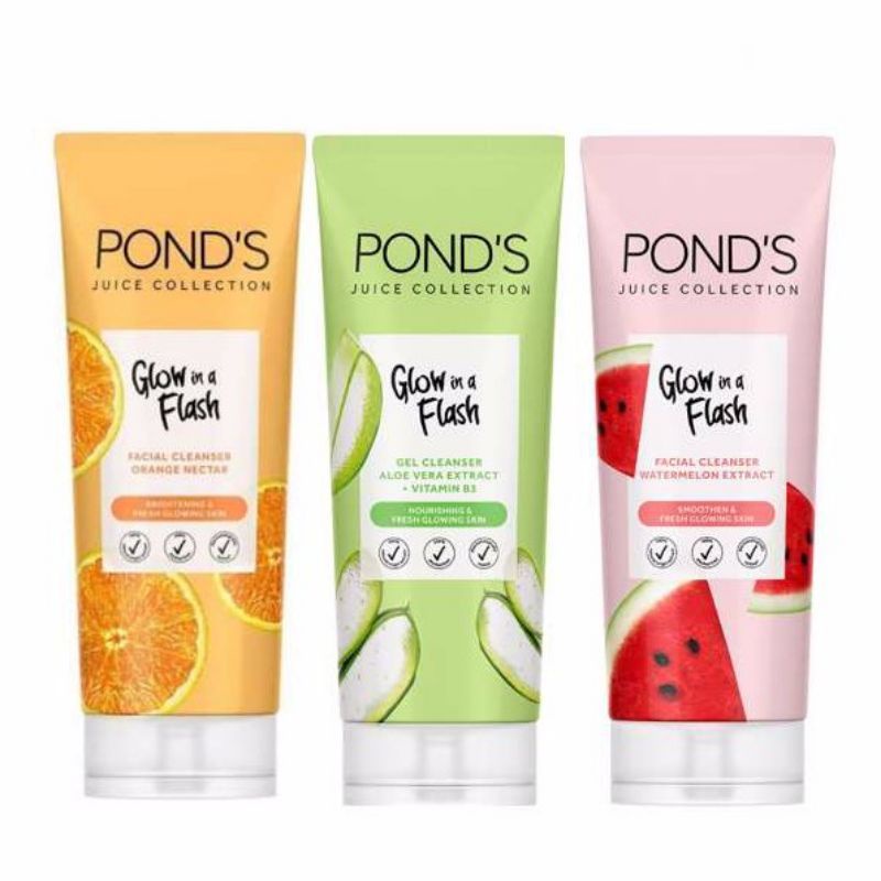Jual PONDS Juice Collection Facial Foam 90g | Shopee Indonesia
