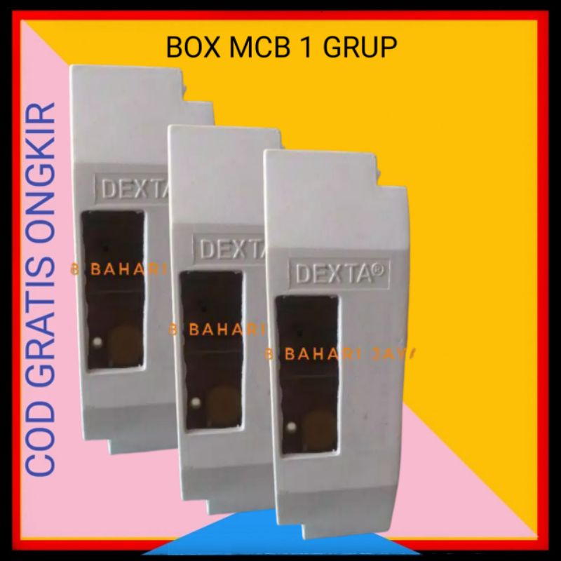 Jual BOX MCB RUMAH MCB 1 GRUP BOK MCB 1 GROUP PENUTUP COVER MCB 1 GROUP ...