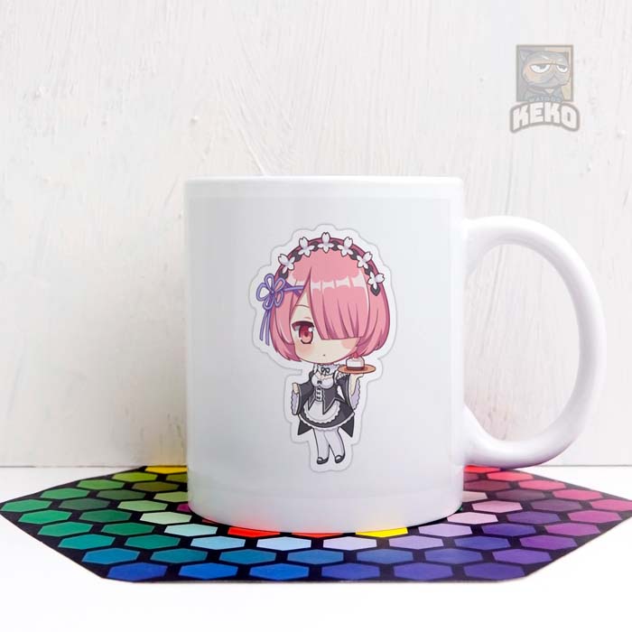 Jual Mug Anime ReZero Ram Chibi | Shopee Indonesia
