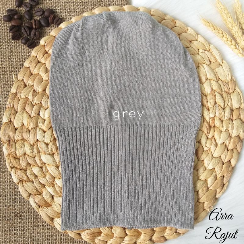 Jual Ciput Rajut Kupluk Salur Polos Premium Daleman Kerudung | Shopee ...
