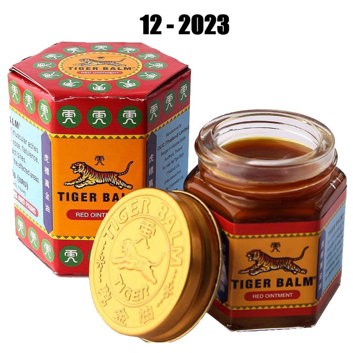 Jual Sambalsam- Tiger Balm Red Ointment - Balsem Harimau Utk Pegal ...