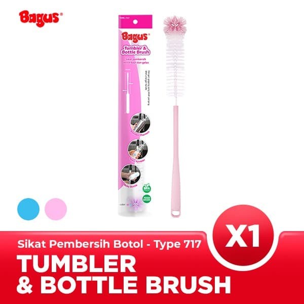 Jual Bagus Tumbler and Bottle Brush Sikat Botol W-22717 | Shopee Indonesia