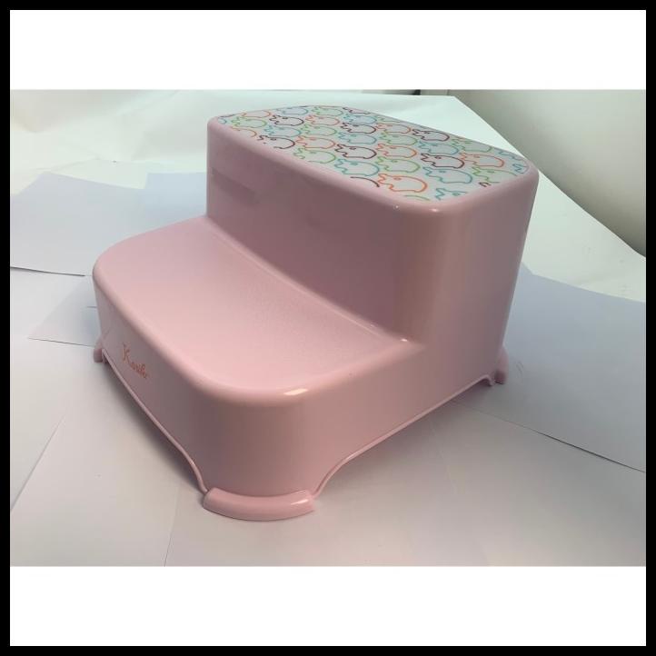 Jual Karibu Double Step Stool - Pink | Shopee Indonesia