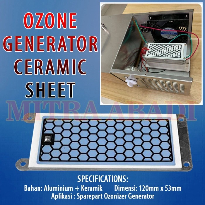 Jual Mesin Ozonizer Generator / Air Purifier Sterilizer CERAMIC SHEET DIY | Shopee Indonesia
