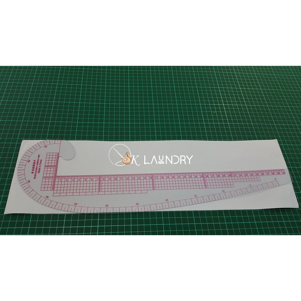 Jual Penggaris Jahit Menjahit - Penggaris Pola Pattern Baju Lengkung 40 ...