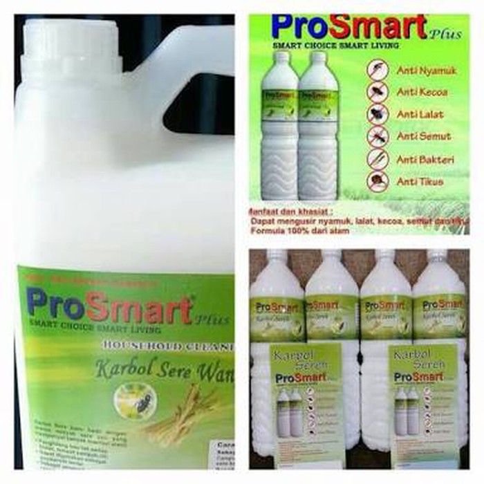Jual Produk Eksklusif Karbol Sereh Prosmart Plus 5 L Diskon Shopee