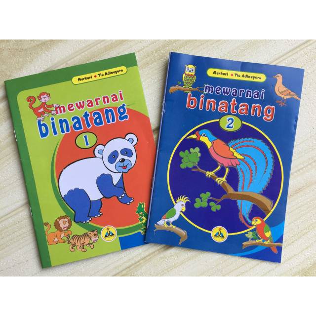 Jual Buku Mewarnai Binatang [ Mutiara Ilmu ] | Shopee Indonesia