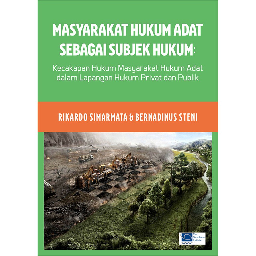 Jual Masyarakat Hukum Adat Sebagai Subjek Hukum Rikardo Simarmata dan ...