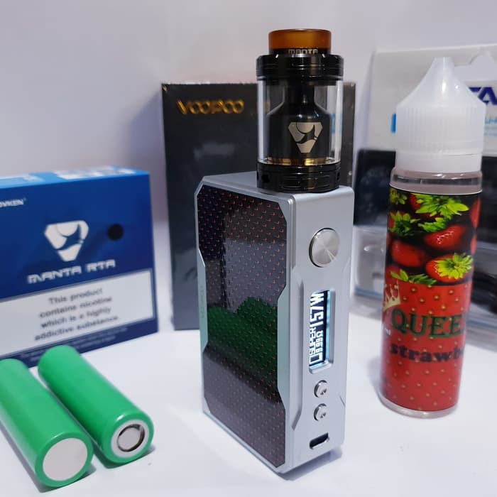Jual PAKET SUPER NGEBUL VOOPOO DRAG + RTA KIT VAPE SIAP PAKAI Termurah ...