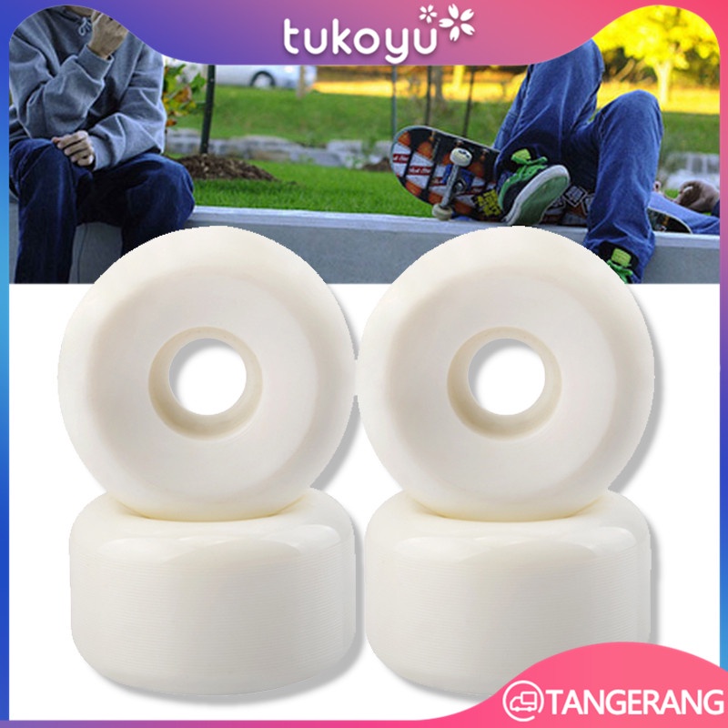Jual Roda PU Skateboard/Wheels Skateboard Karet Hard 70% Springback ...