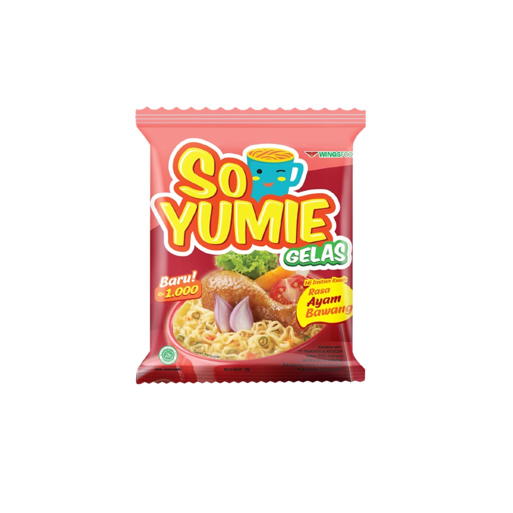 Jual So Yumie Mie Gelas Ayam Bawang 30 gr isi 10 pcs | Shopee Indonesia