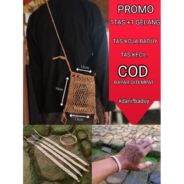 Jual PROMO PAKET HEMAT (1 tas+1 buah gelang etnik tas koja baduy tas ...