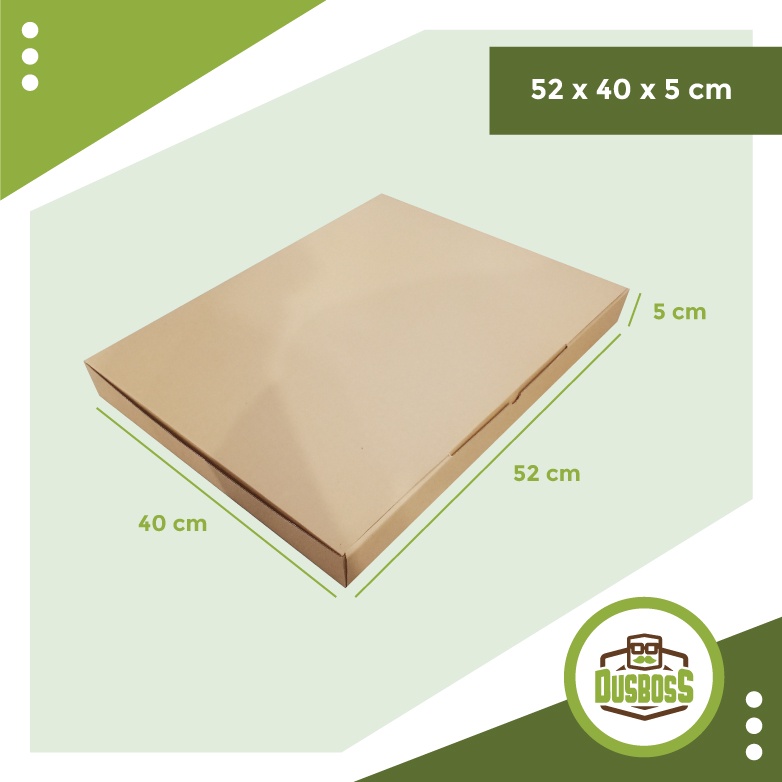 Jual Kardus 52 x 40 x 5 die cut easy usage | Shopee Indonesia