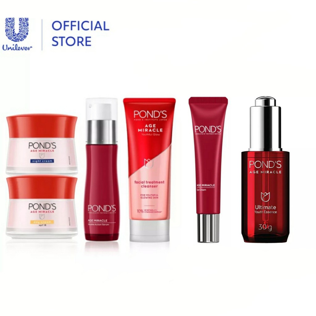 Jual PONDS AGE MIRACLE SKINCARE UNTUK ANTI AGING | Shopee Indonesia
