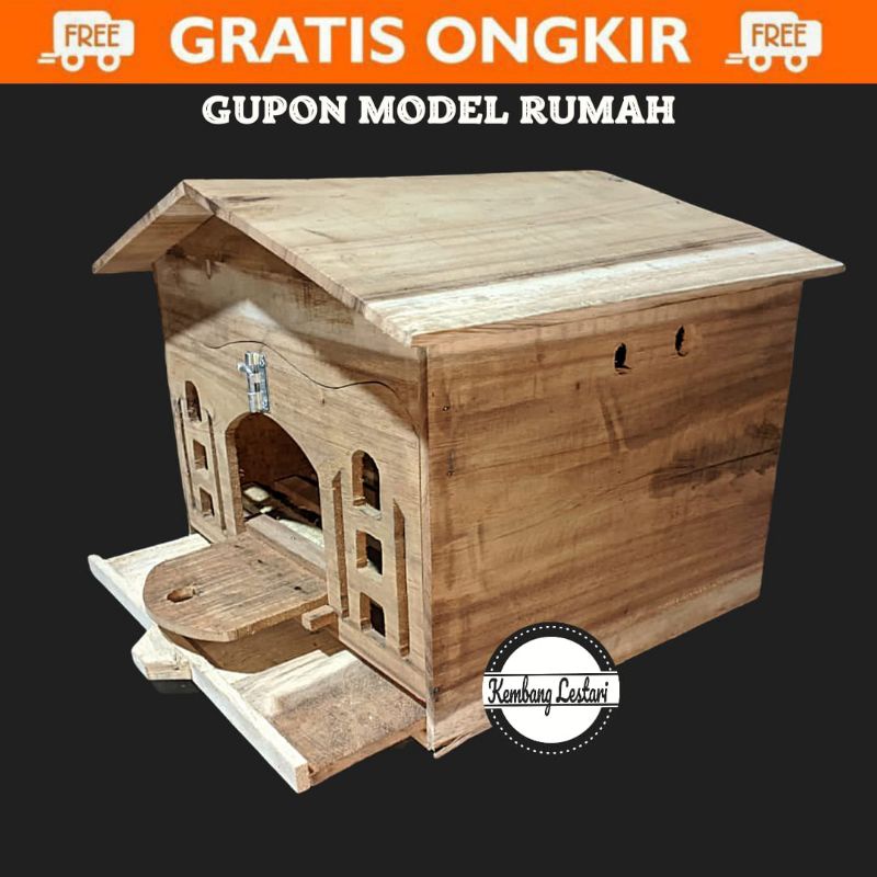 Jual GUPON RUMAH MERPATI KANDANG BURUNG DARA | Shopee Indonesia