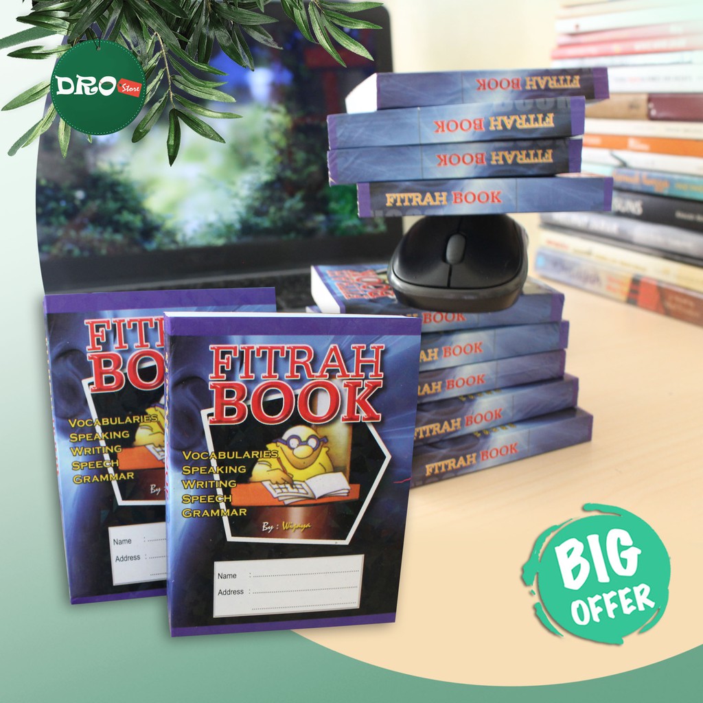 Jual BUKU SAKU PINTAR FITRAH BOOK 350 PAGES (GRAMMAR, VOCABULARIES ...