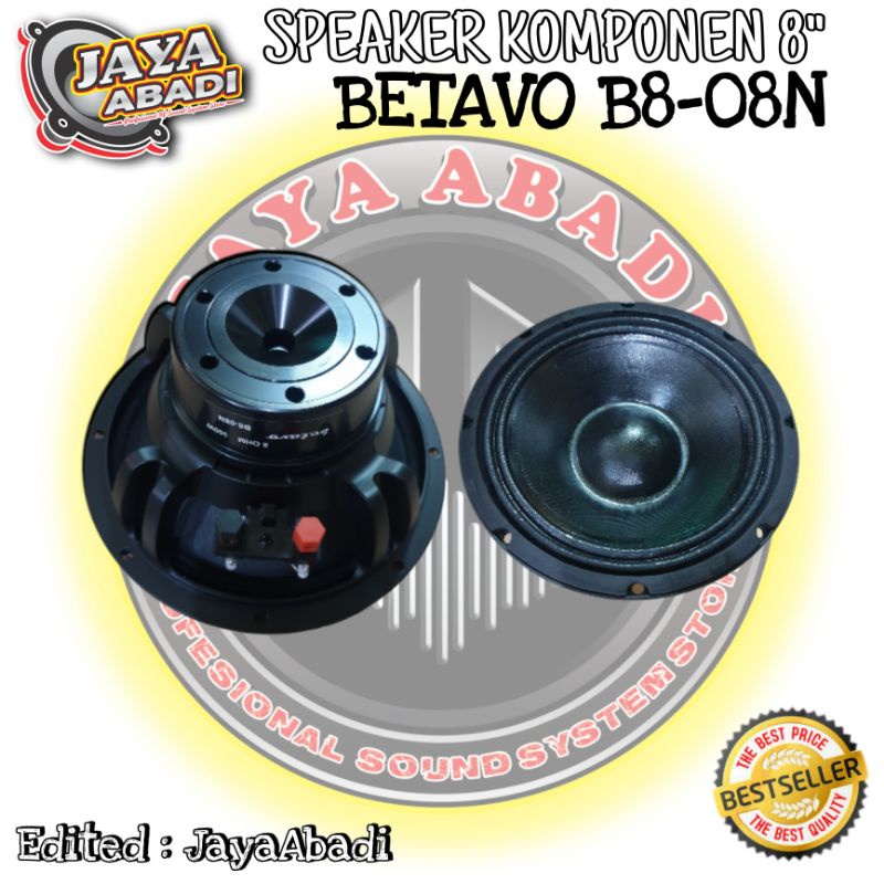 Jual SPEAKER KOMPONEN 8 INCH BETAVO B8-08N ORIGINAL | Shopee Indonesia