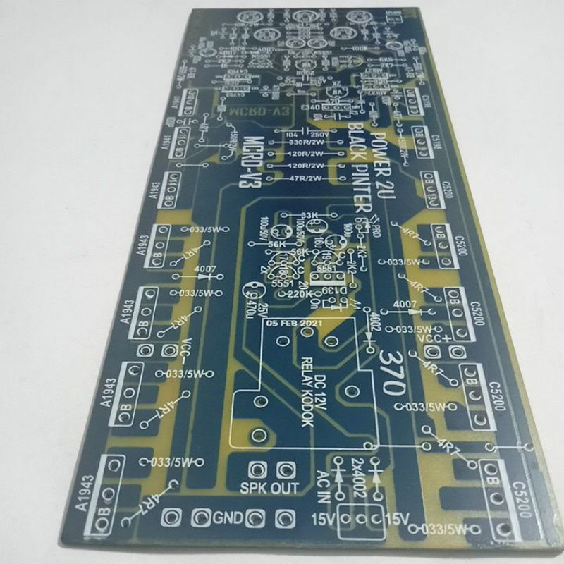 Jual pcb mcrd v3 final 2U black pinter type 370 | Shopee Indonesia