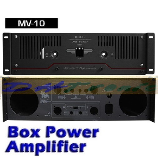 Jual Box Power Amplifier MV-10 Box BELL MV10 Box Amply Holder Box Sound ...